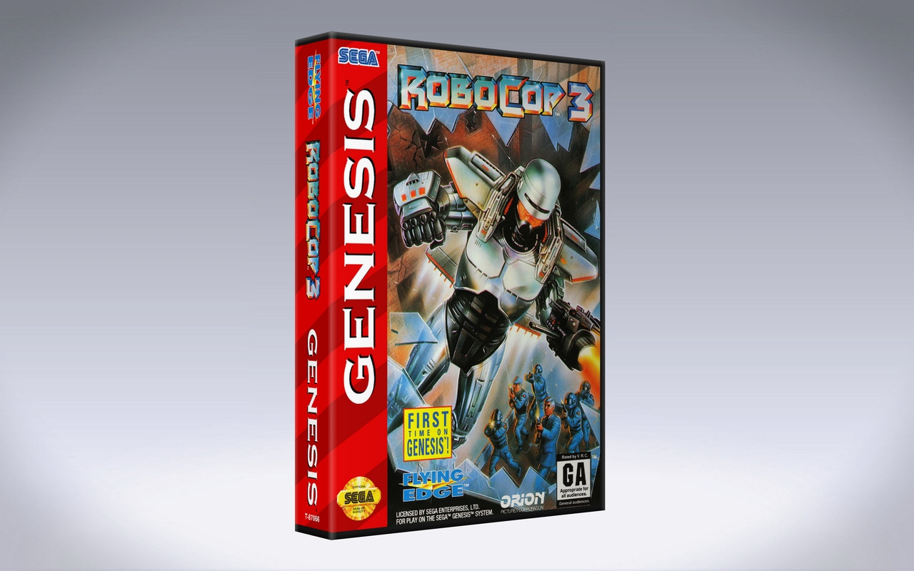 Gaming Relics - Sega Genesis - Robocop 3