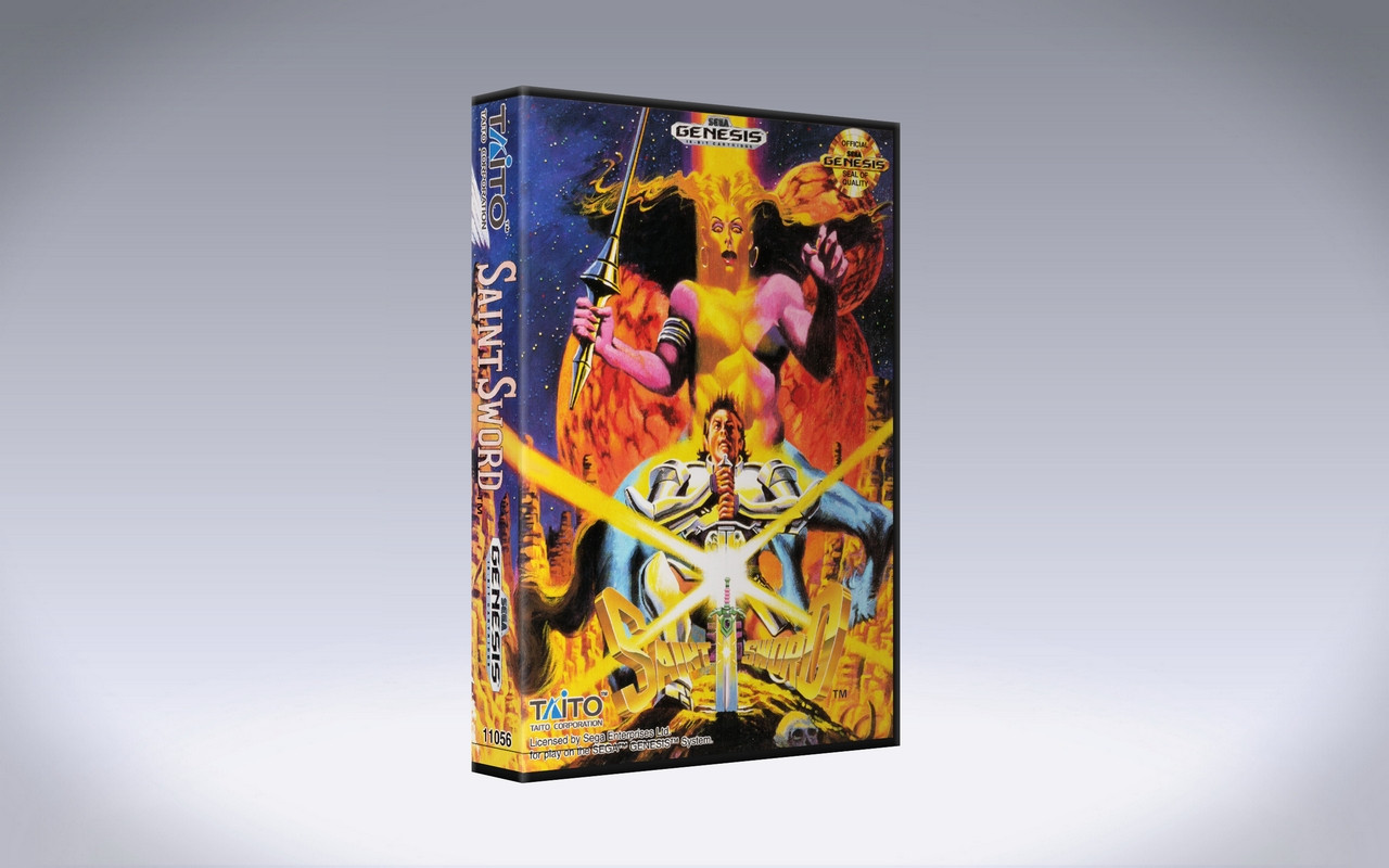 Gaming Relics - Sega Genesis - Saint Sword