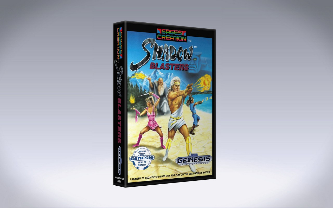 Gaming Relics - Sega Genesis - Shadow Blasters