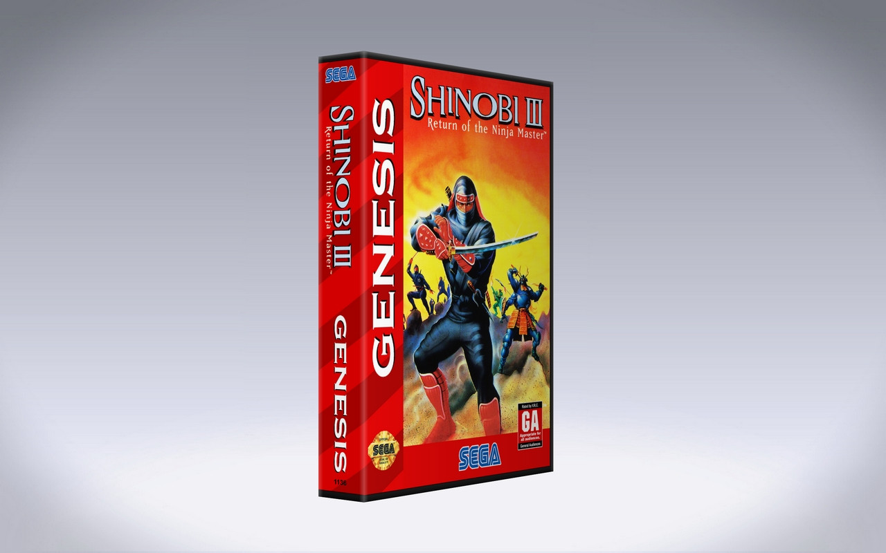 Gaming Relics - Sega Genesis - Shinobi III: Return of the Ninja Master
