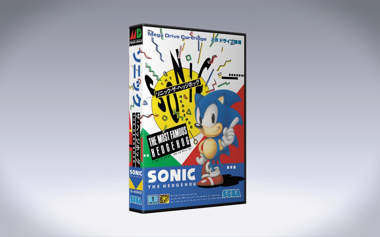 Gaming Relics - Sega Genesis - Sonic the Hedgehog (Japanese)