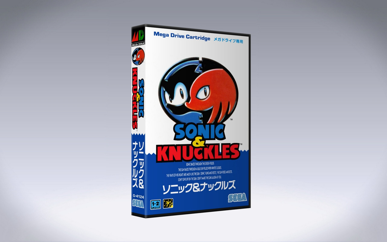 Gaming Relics - Sega Genesis - Sonic & Knuckles (Japanese)