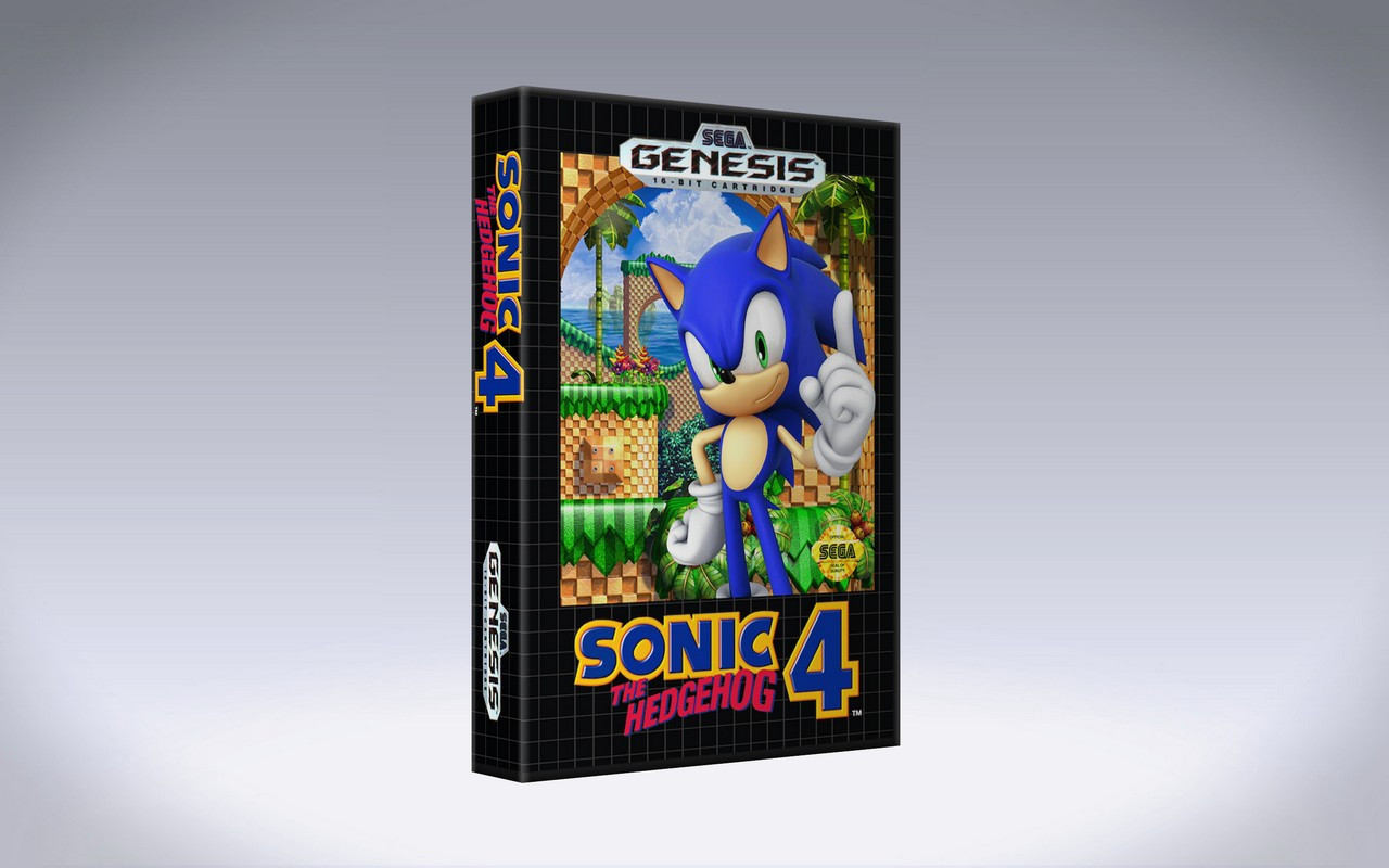 Gaming Relics - Sega Genesis - Sonic the Hedgehog 4 (for Display)