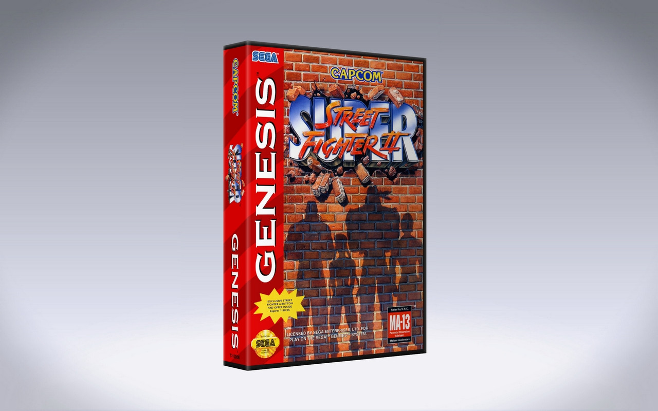 Gaming Relics - Sega - Sega Genesis - Super Street Fighter II