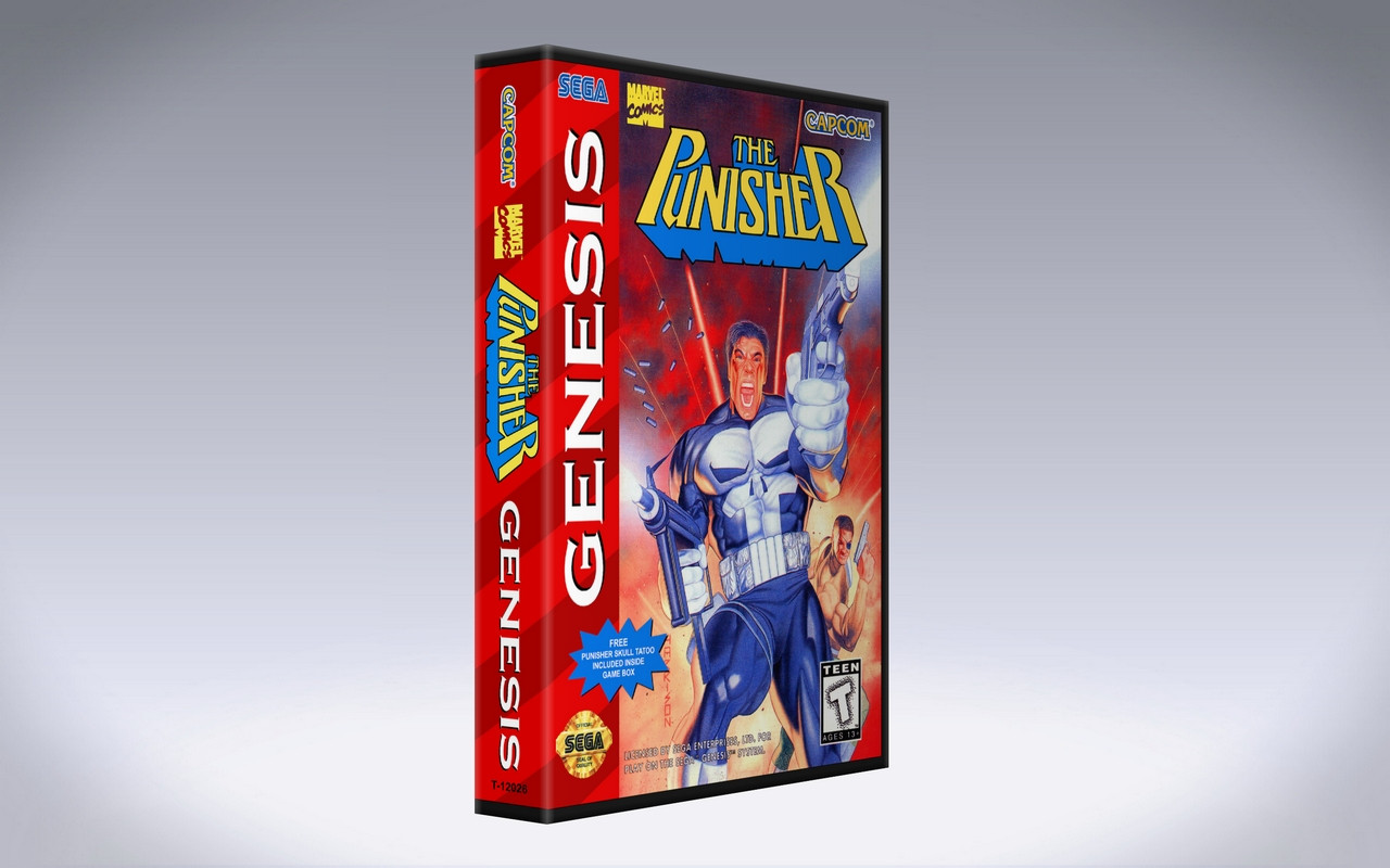 Gaming Relics - Sega - Sega Genesis - Punisher, The