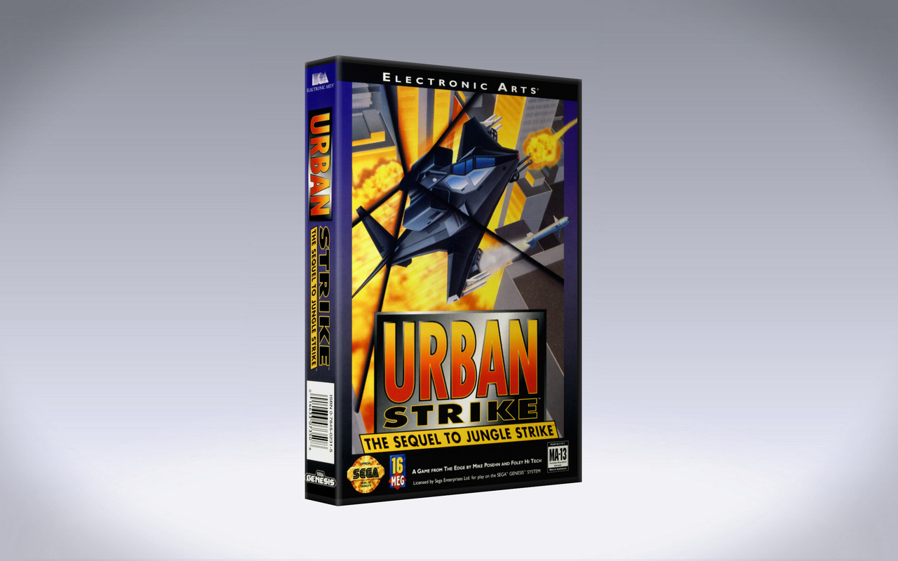 Gaming Relics - Sega Genesis - Urban Strike (Requires YOU to Modify the ...