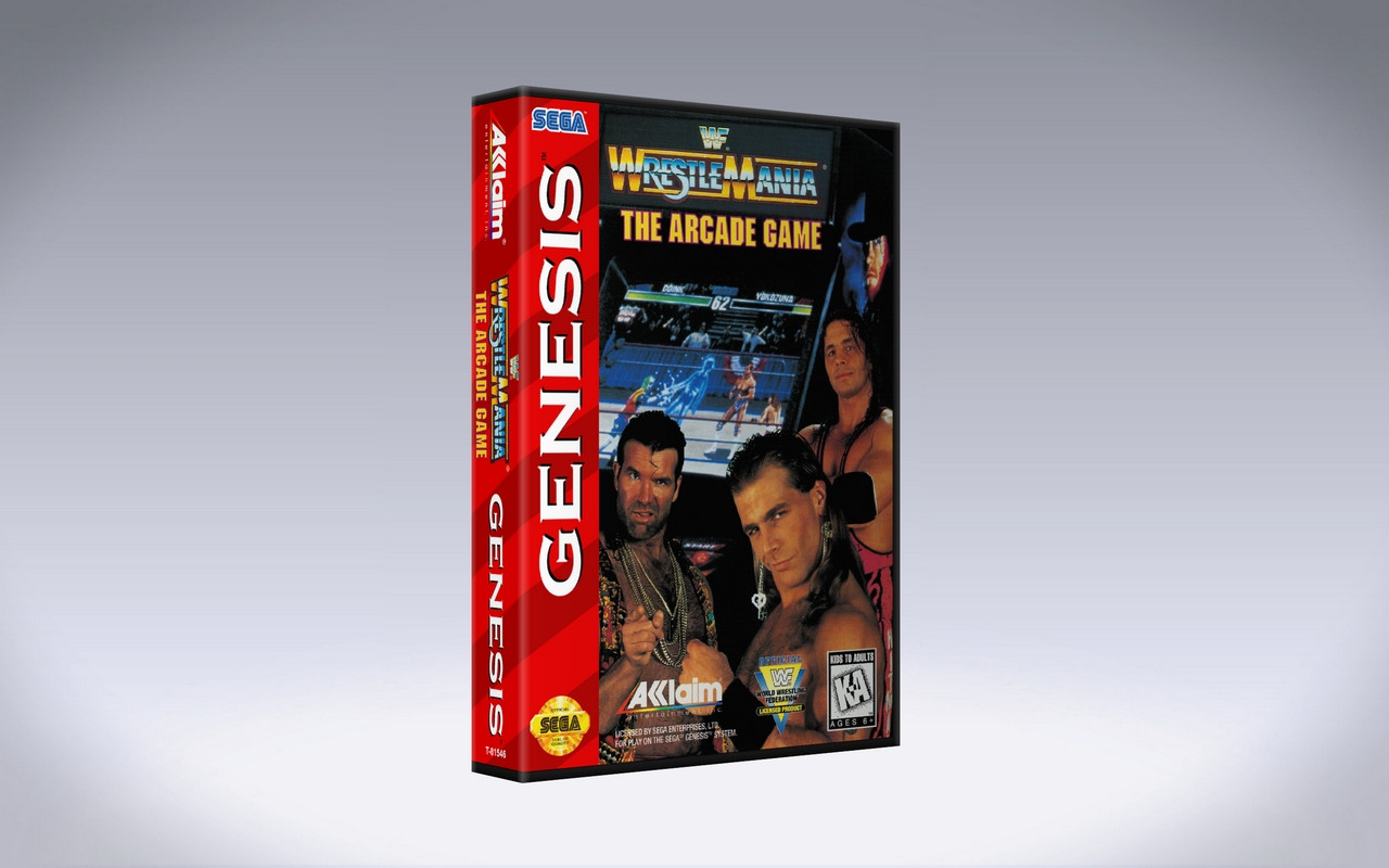 Gaming Relics - Sega Genesis - WWF Wrestlemania: The Arcade Game