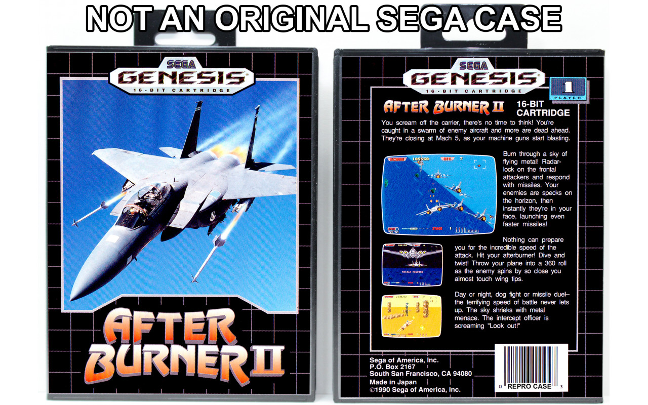 Gaming Relics - Sega Genesis - After Burner II