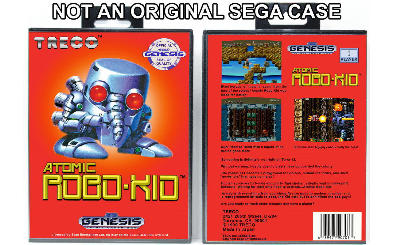 Gaming Relics - Atomic Robo-Kid