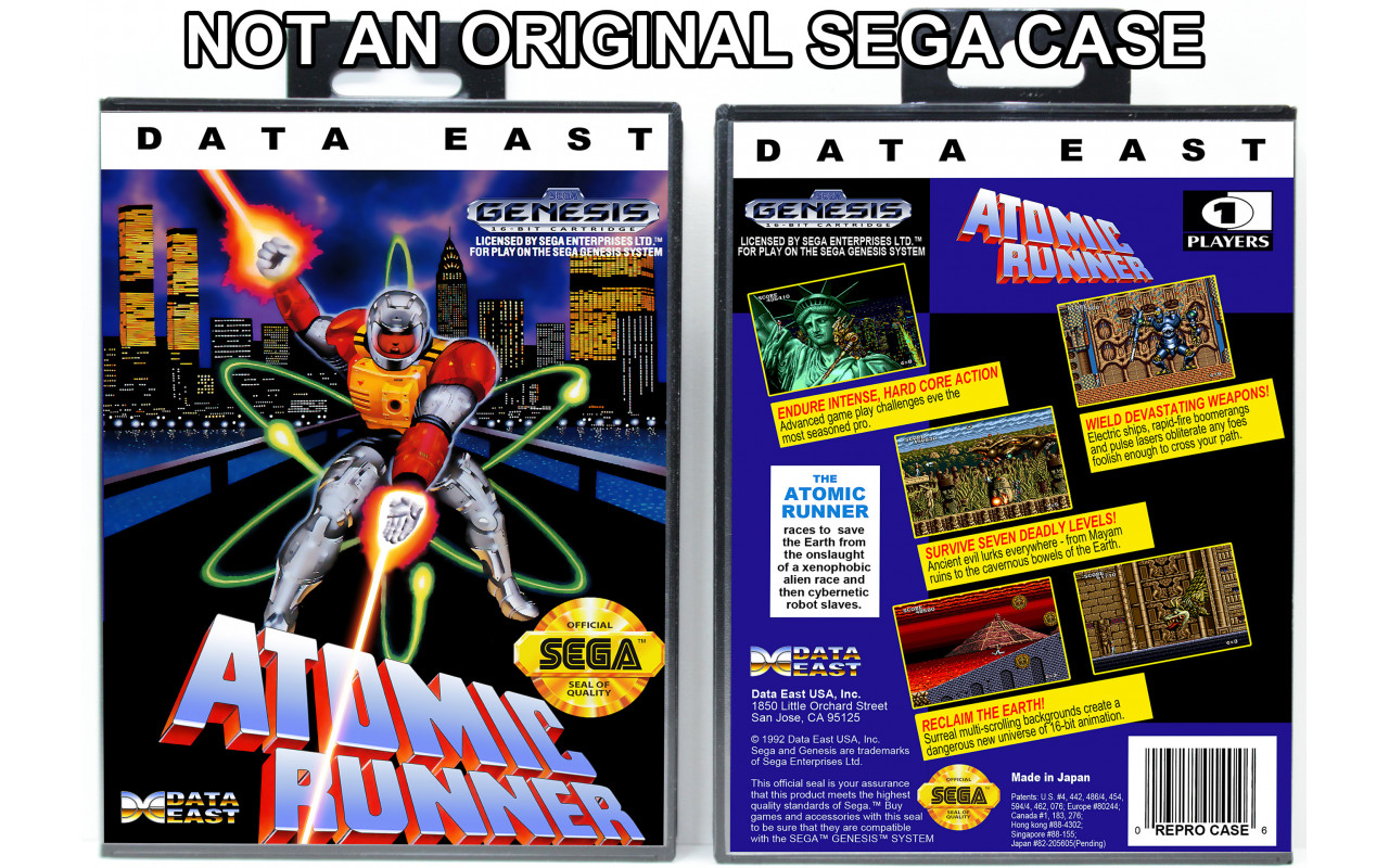 Gaming Relics - Sega Genesis - Atomic Runner