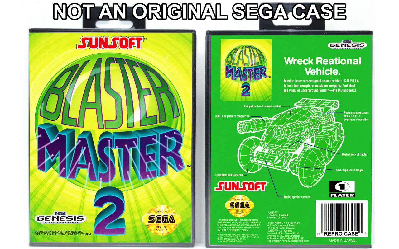 Gaming Relics - Sega Genesis - Blaster Master 2