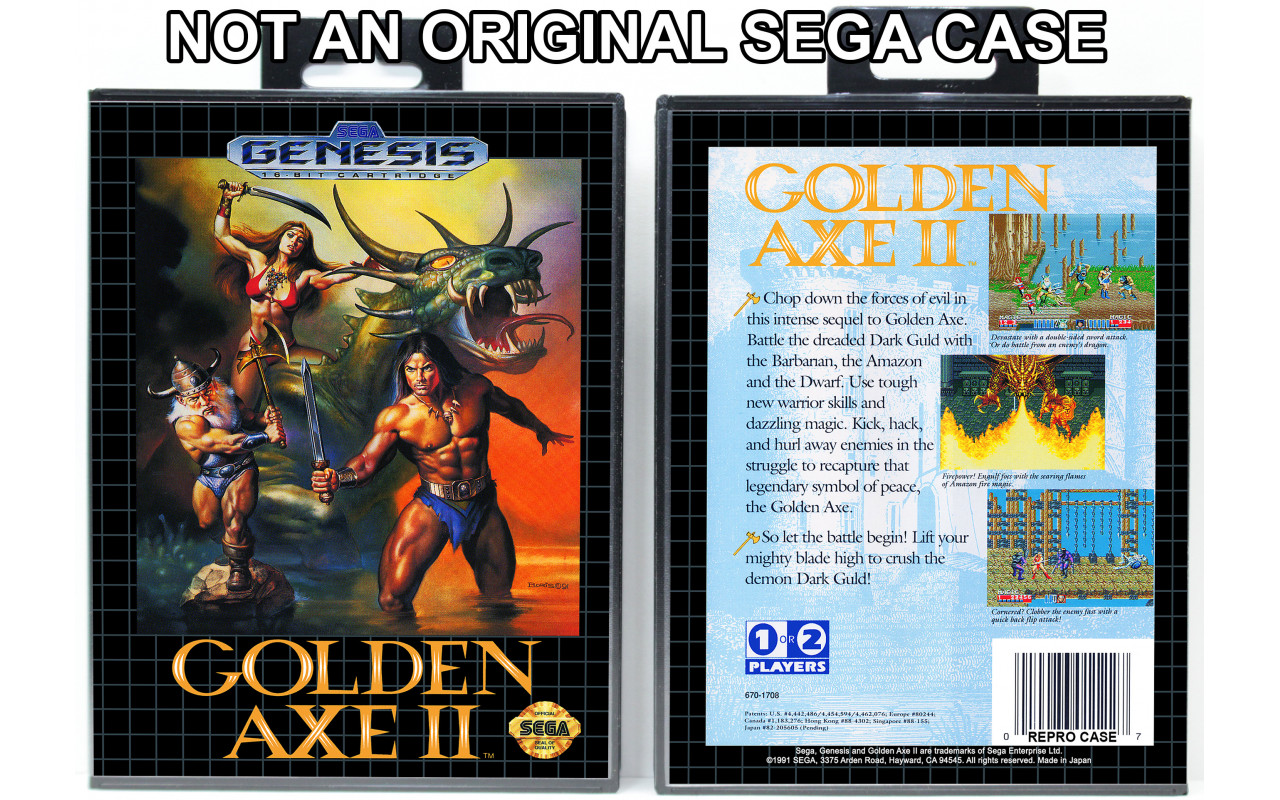 Gaming Relics - Sega Genesis - Golden Axe II