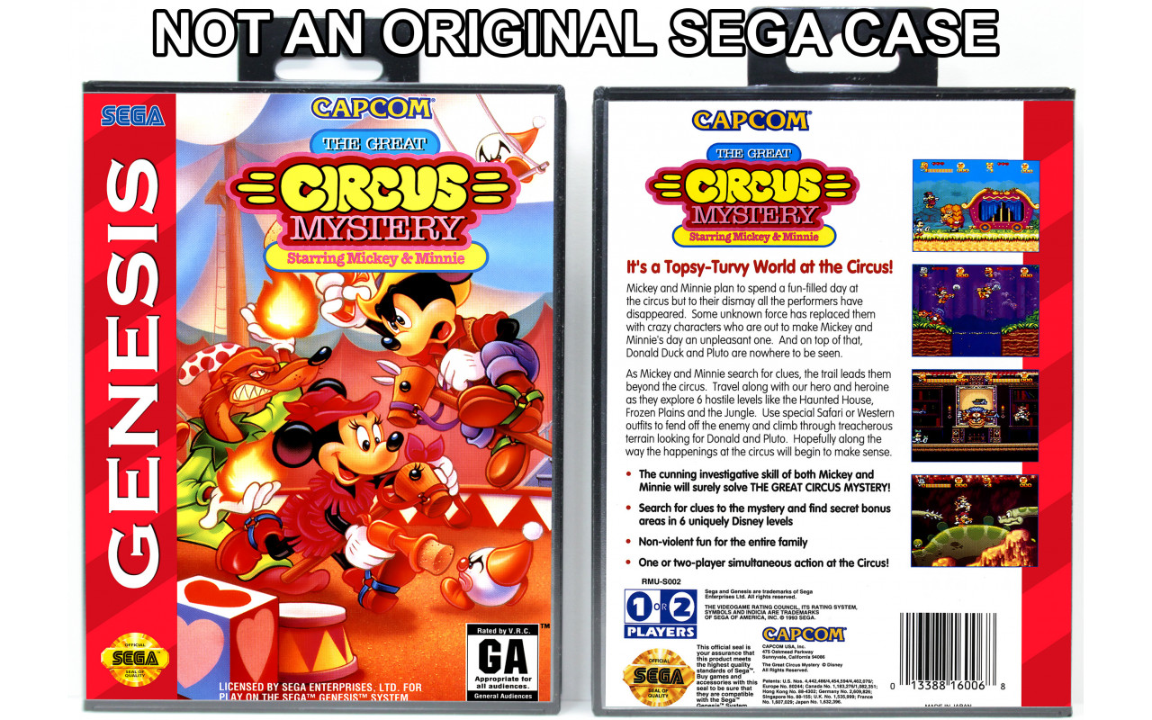 Gaming Relics - Great Circus Mystery Starring Mickey and Minnie, The