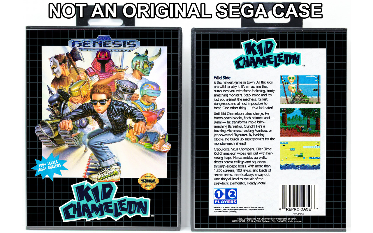 Gaming Relics - Sega Genesis - Kid Chameleon