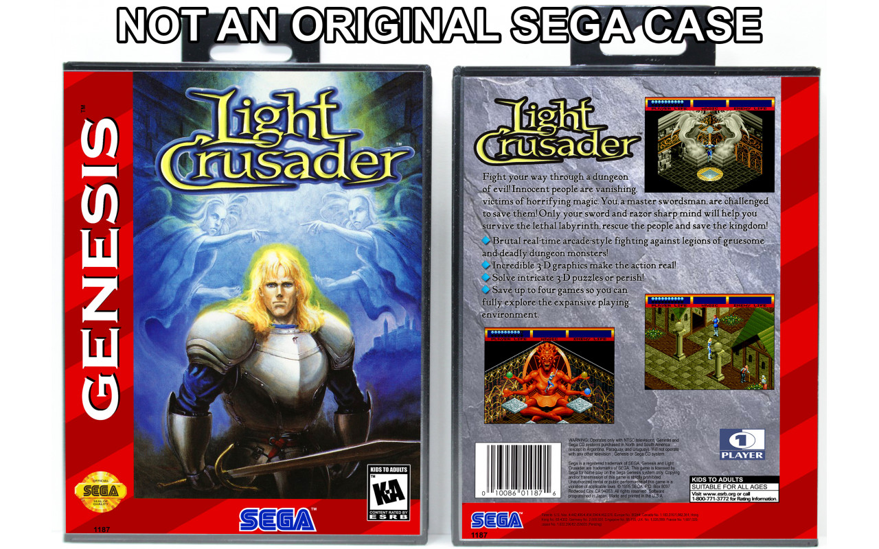 Gaming Relics - Light Crusader (JP Cover Art)