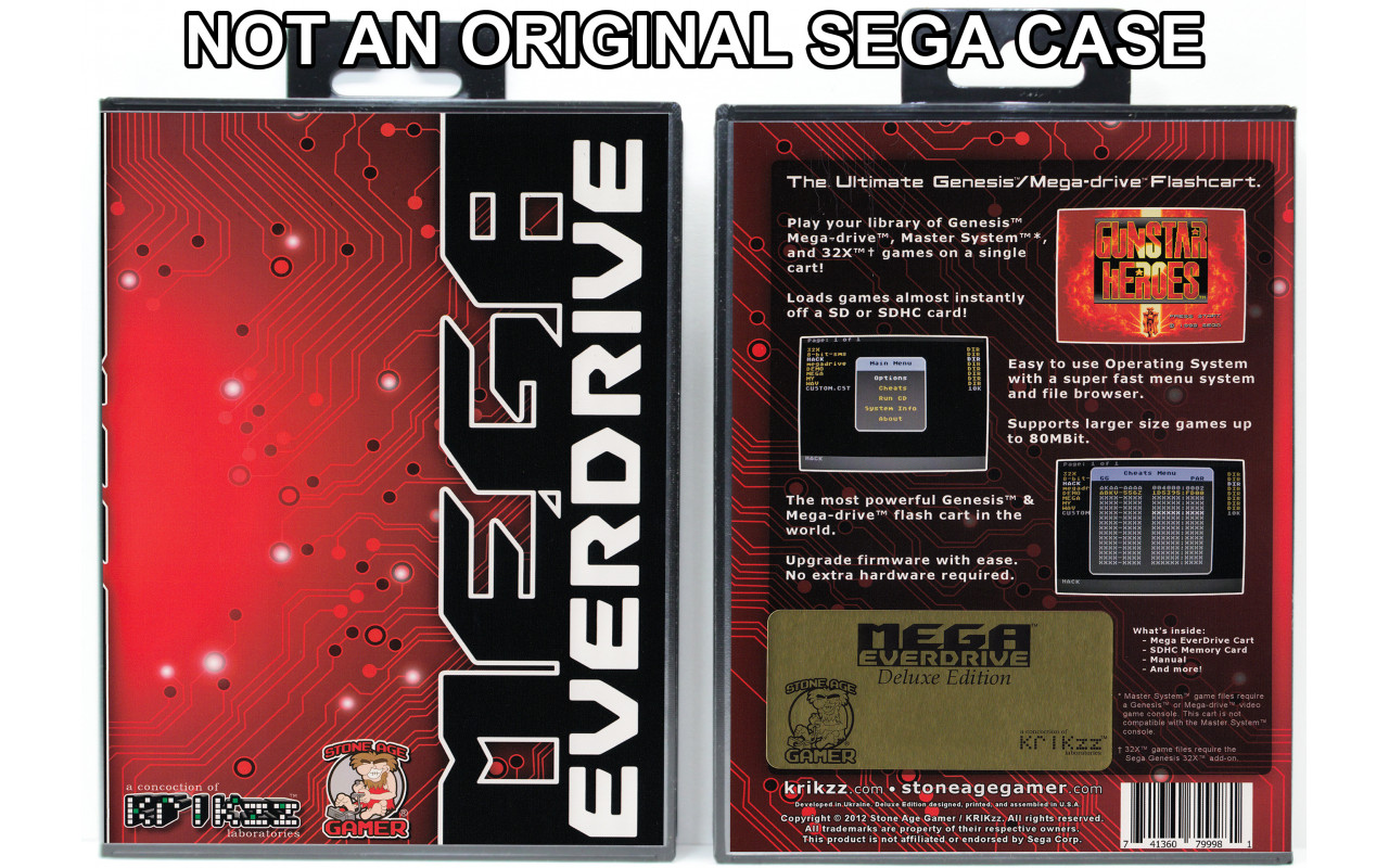 Gaming Relics - Sega Genesis - Mega Everdrive