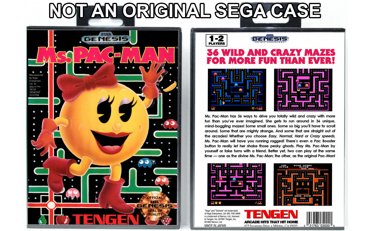 Gaming Relics - Sega Genesis - Ms. Pac-Man