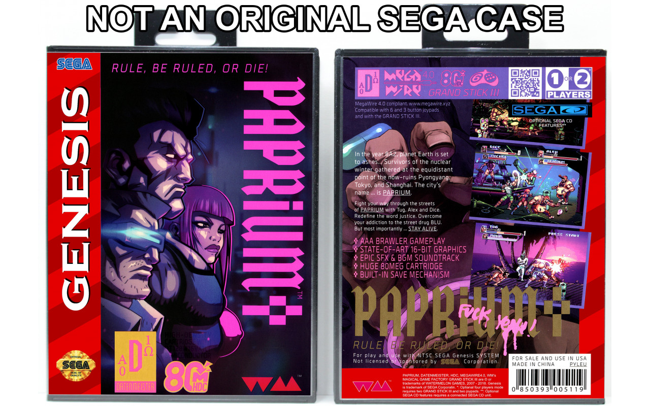 Gaming Relics - Sega Genesis - Paprium