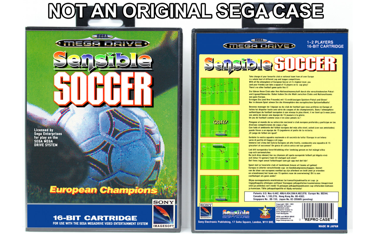 Gaming Relics - Sensible Soccer: European Champions