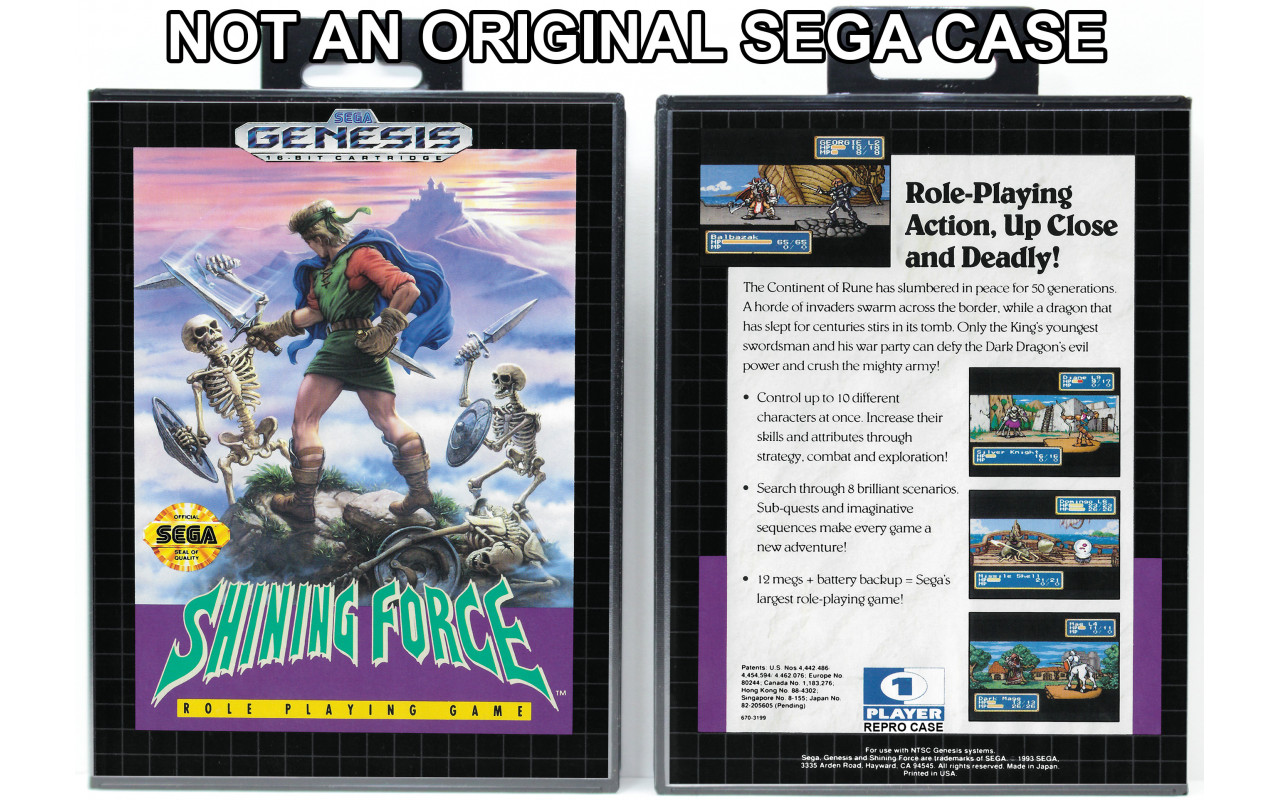 Gaming Relics - Sega Genesis - Shining Force