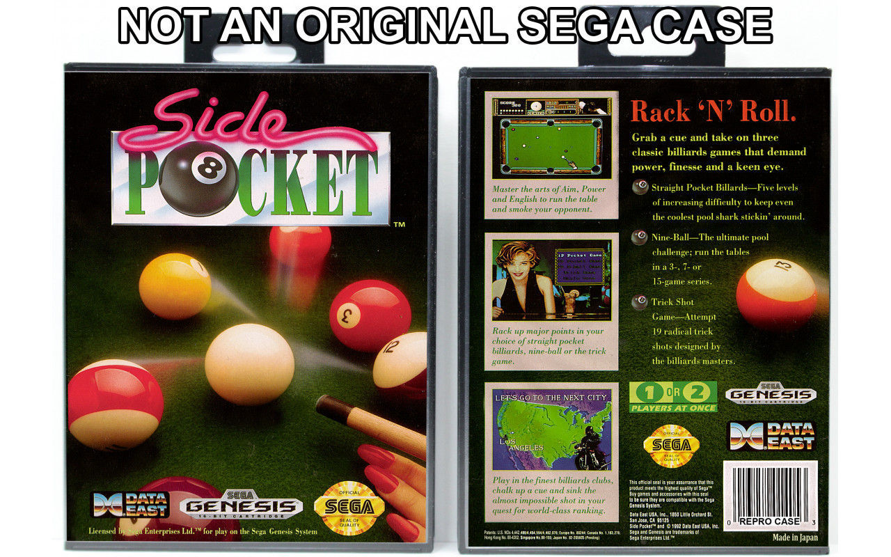 Gaming Relics - Sega Genesis - Side Pocket