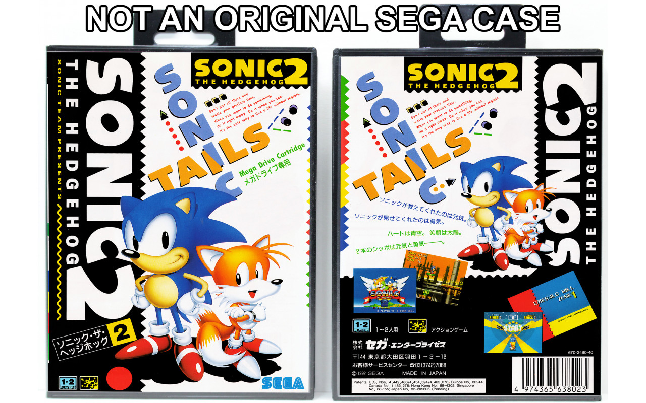 Gaming Relics - Sega Genesis - Sonic the Hedgehog 2 (Japanese)