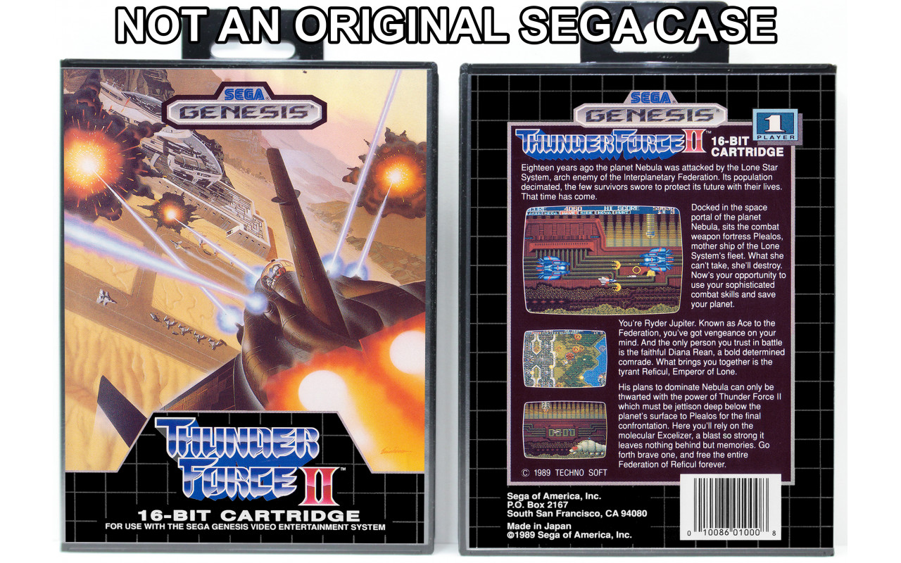 Gaming Relics - Sega Genesis - Thunder Force II