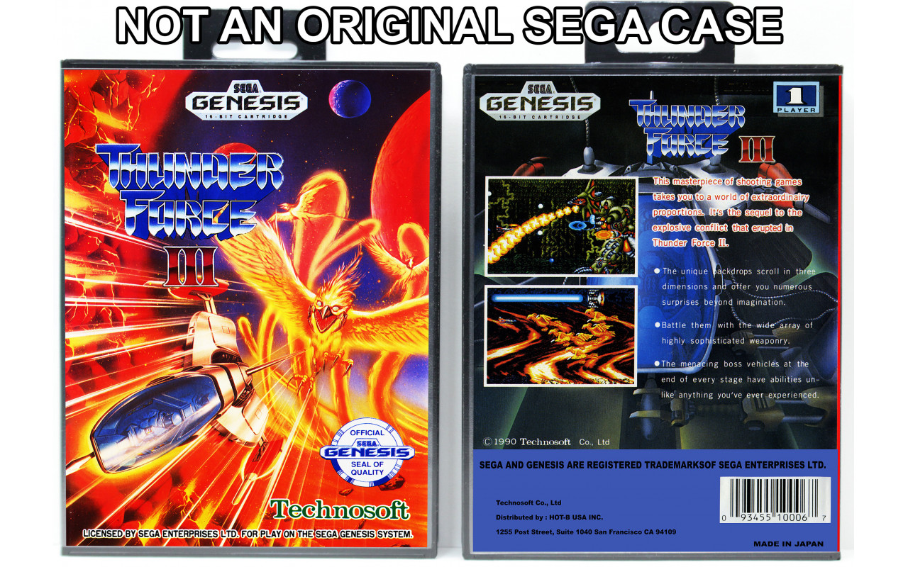 Gaming Relics - Sega Genesis - Thunder Force III