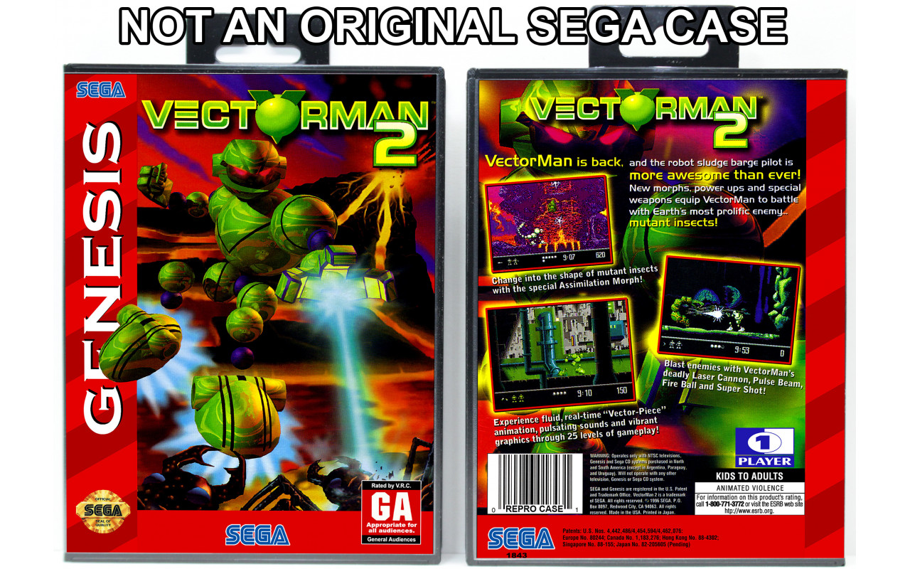 Gaming Relics - Sega Genesis - Vectorman 2