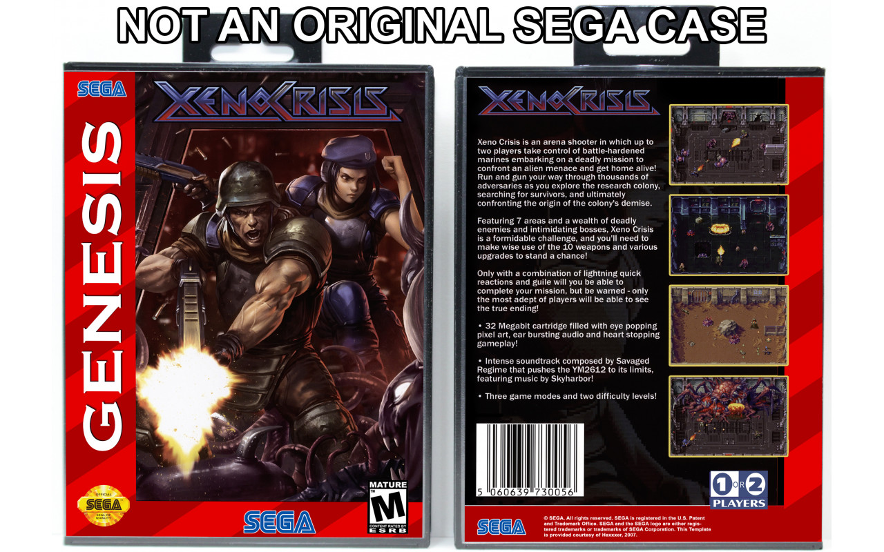 Gaming Relics - Sega Genesis - Xeno Crisis