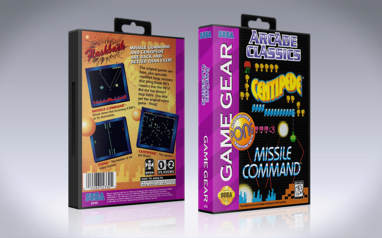Gaming Relics - Game Gear - Arcade Classics