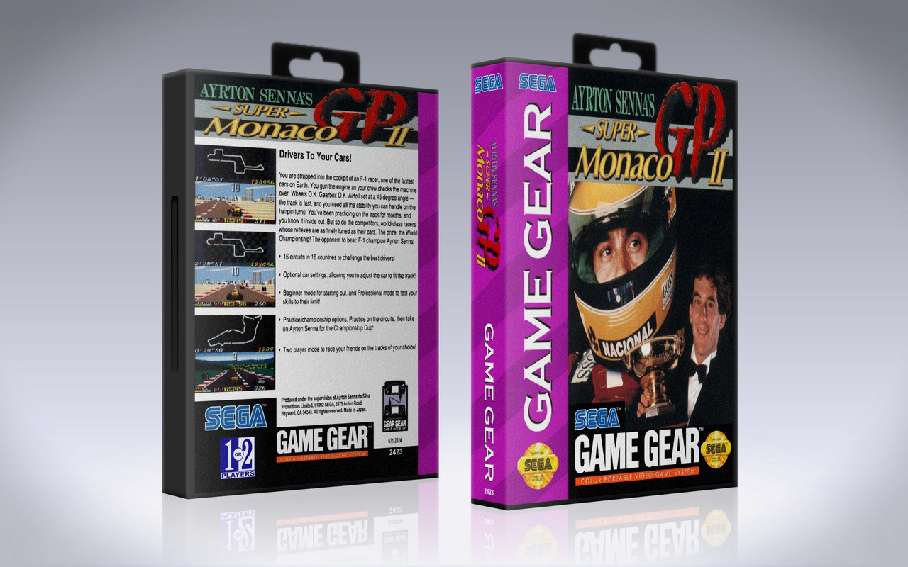 Gaming Relics - Game Gear - Ayrton Senna's Super Monaco GP II