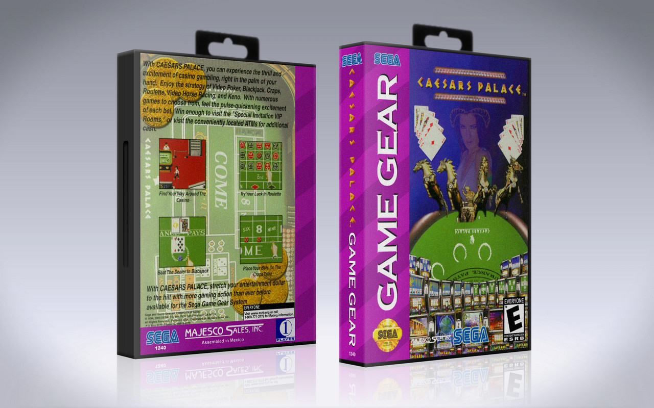 Gaming Relics - Sega - Game Gear - Caesars Palace (Majesco)