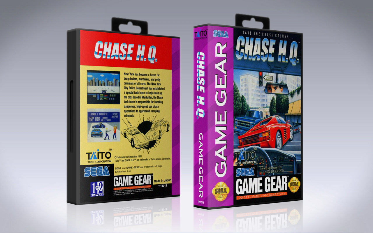 Gaming Relics - Sega - Game Gear - Chase HQ