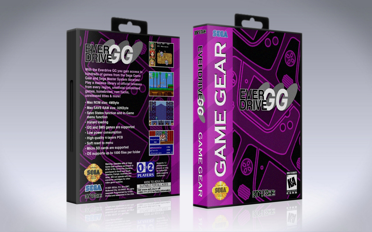 Gaming Relics - Sega - Game Gear - Everdrive GG