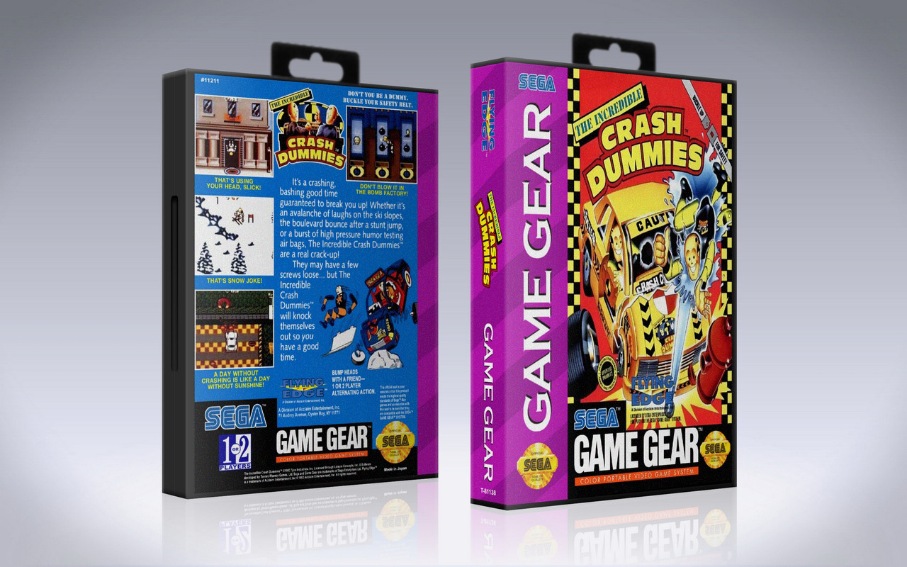 Gaming Relics - Sega - Game Gear - Incredible Crash Test Dummies, The