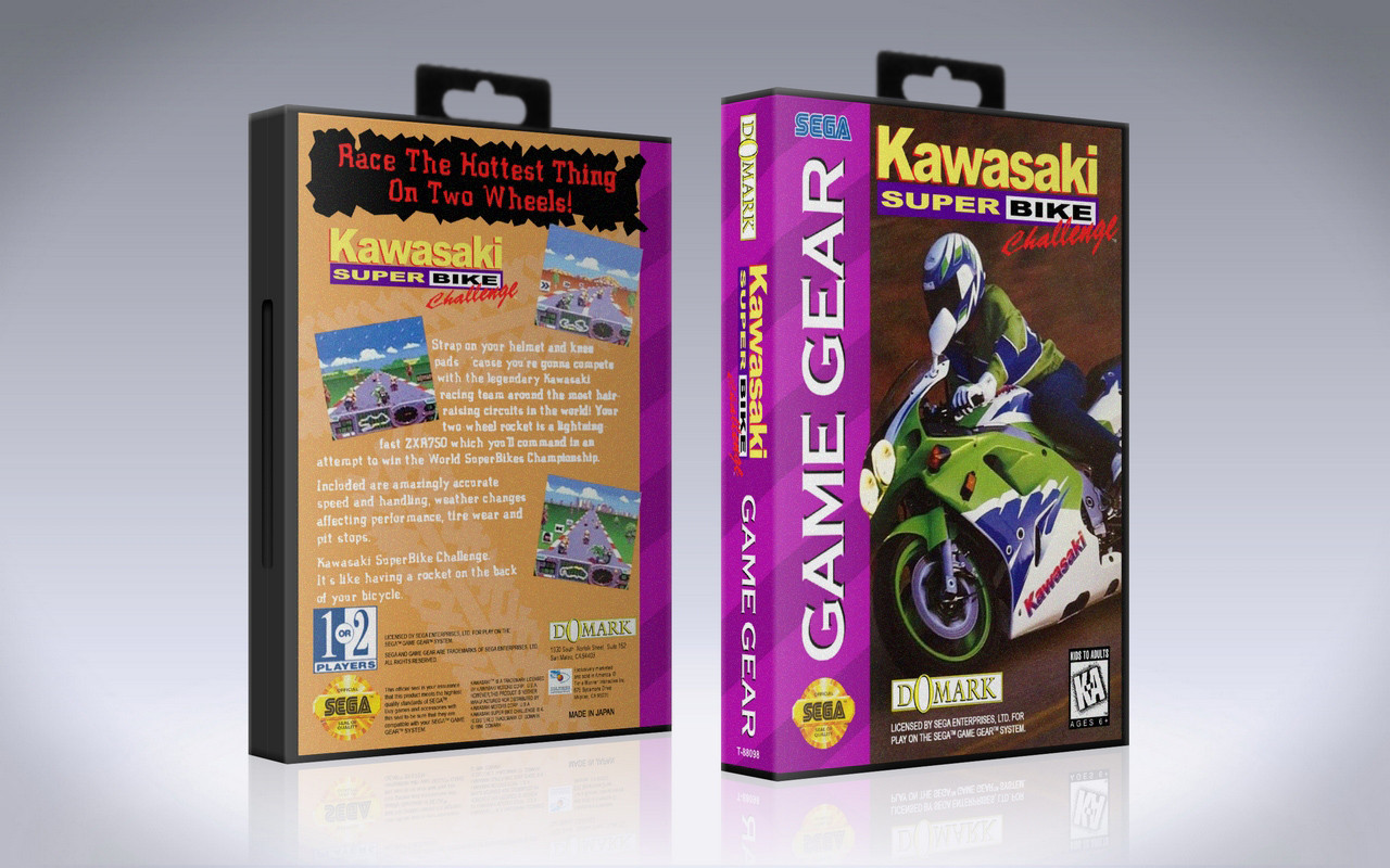 Gaming Relics - Sega - Game Gear - Kawasaki Superbike Challenge