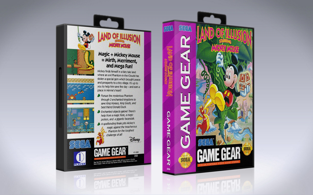 Gaming Relics - Sega - Game Gear - Land of Illusion Starring Mickey Mouse