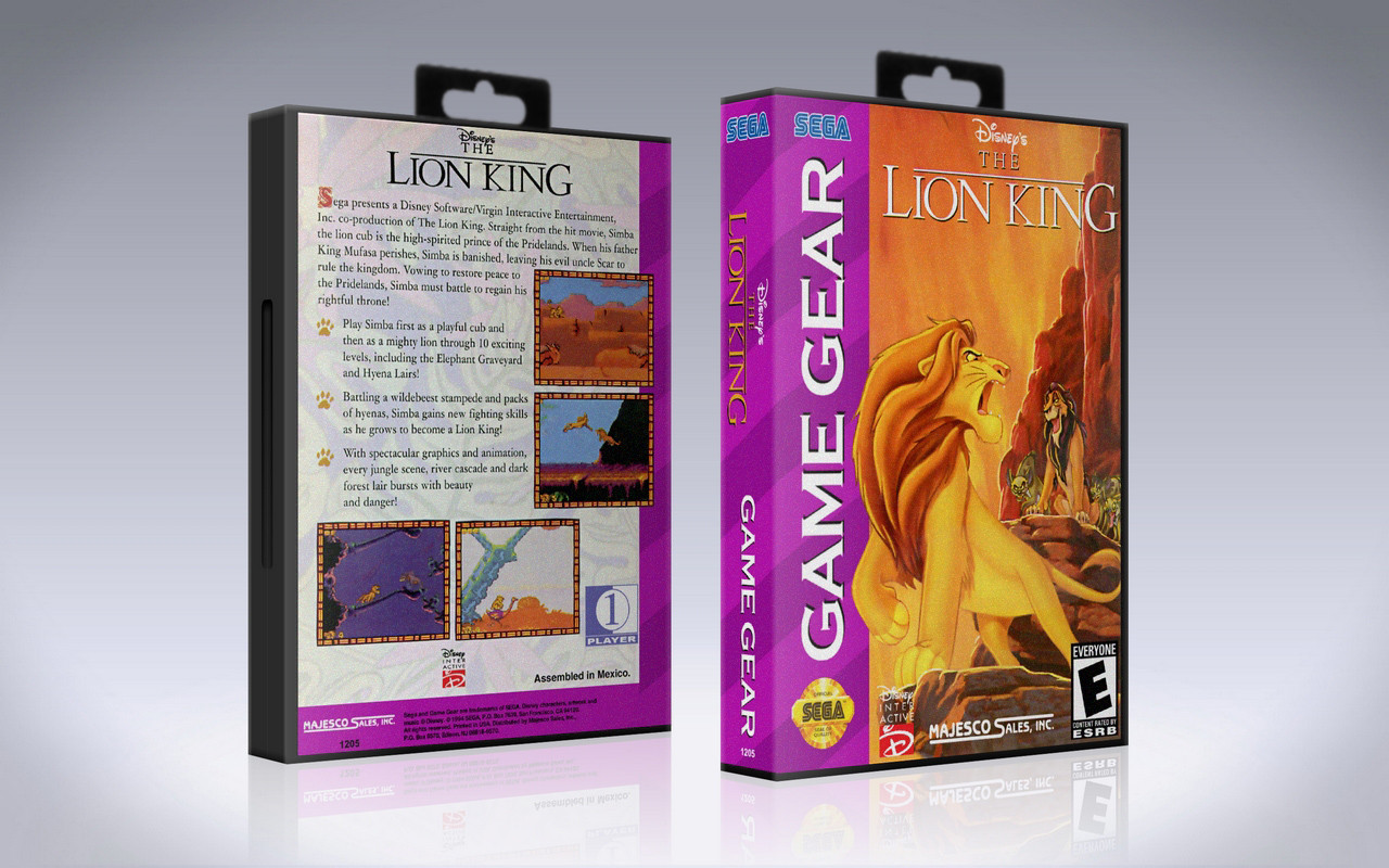 Gaming Relics - Game Gear - Lion King, The