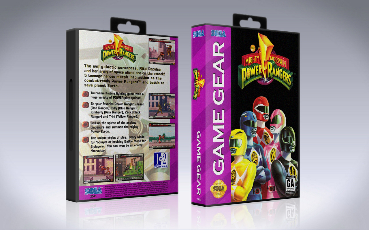 Gaming Relics - Game Gear - Mighty Morphin Power Rangers