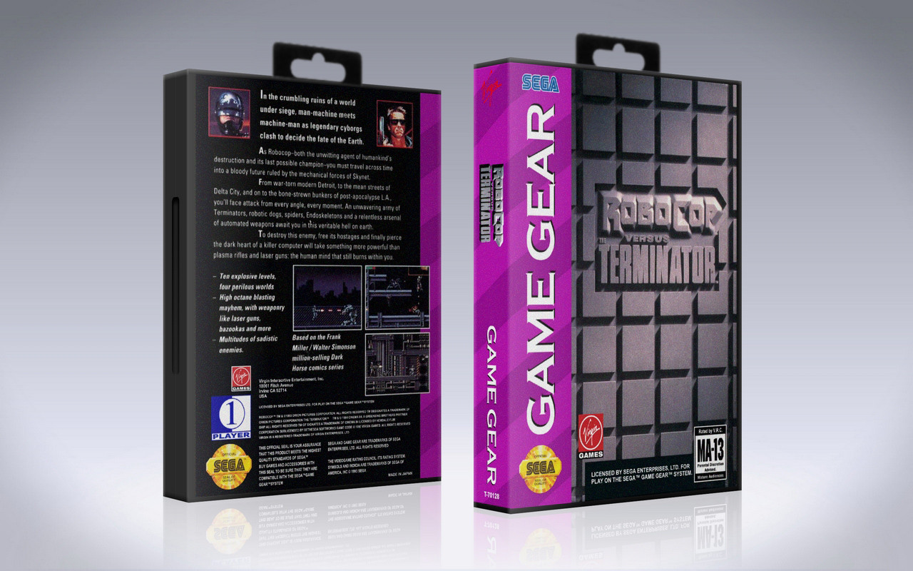 Gaming Relics - Game Gear - RoboCop Versus the Terminator
