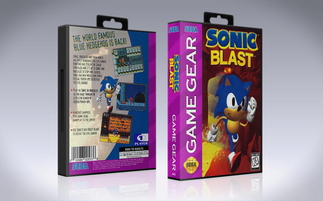 Gaming Relics - Game Gear - Sonic Blast