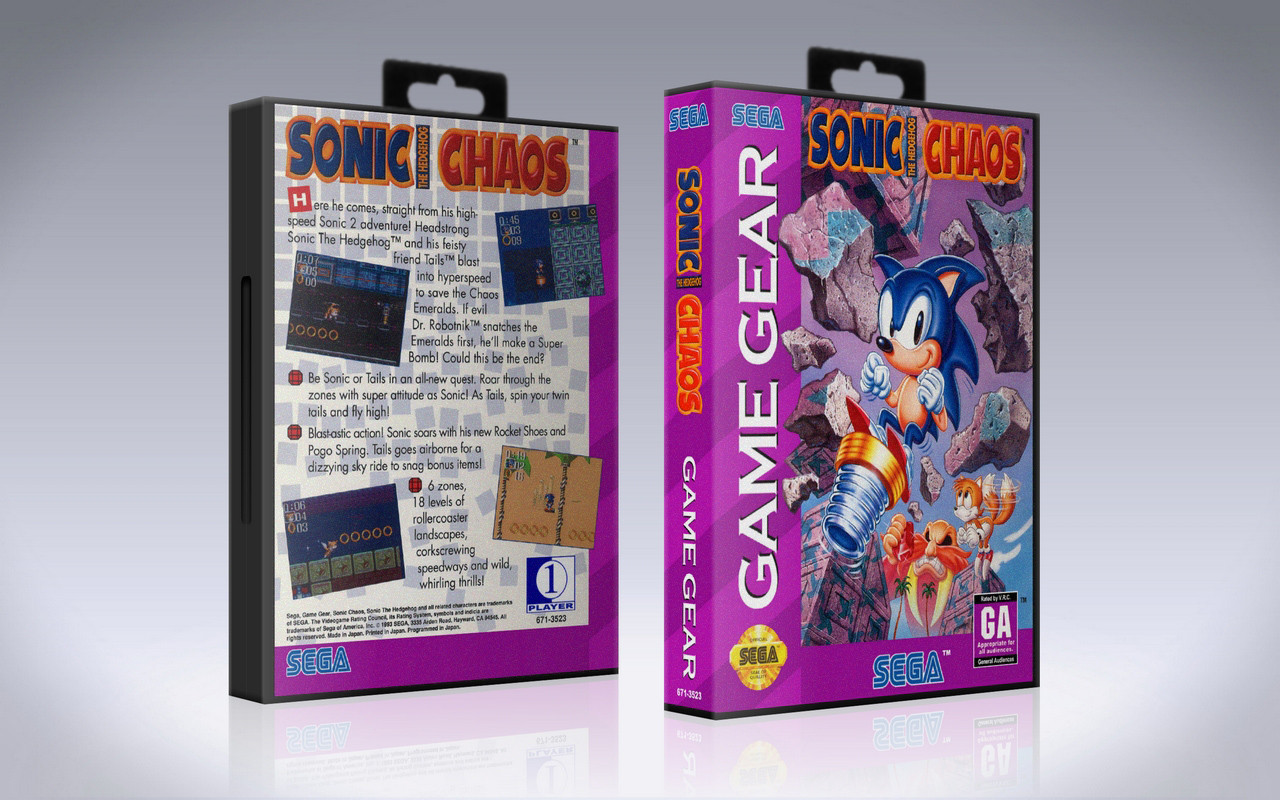 Gaming Relics - Game Gear - Sonic Chaos