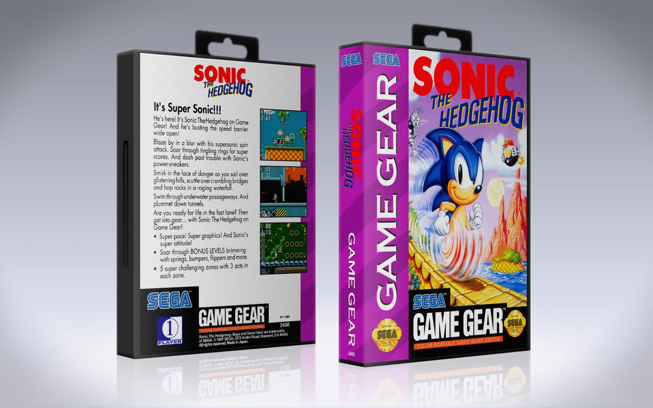 Gaming Relics - Sega - Game Gear - Sonic the Hedgehog