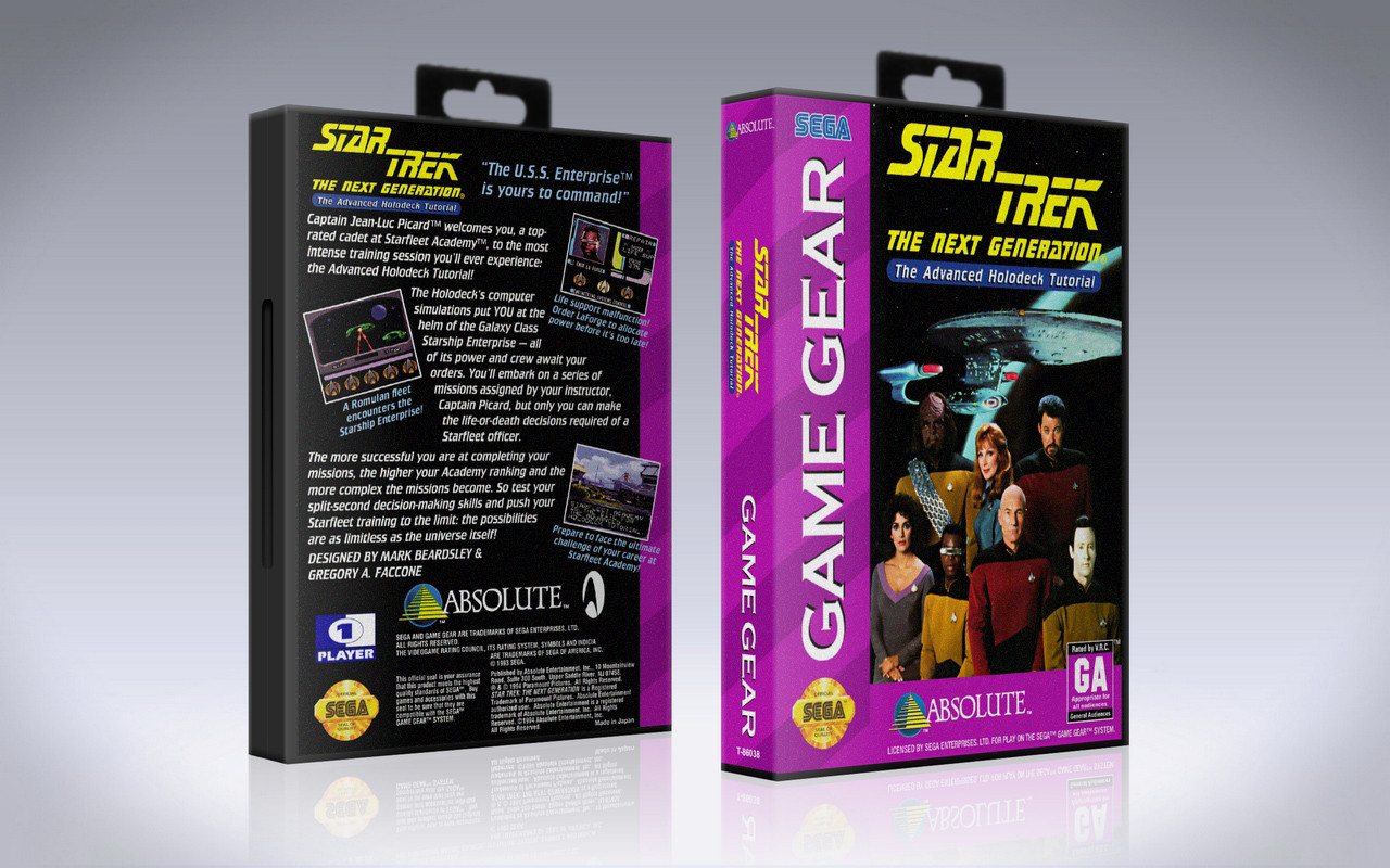 Gaming Relics - Game Gear - Star Trek The Next Generation: The Advanced ...
