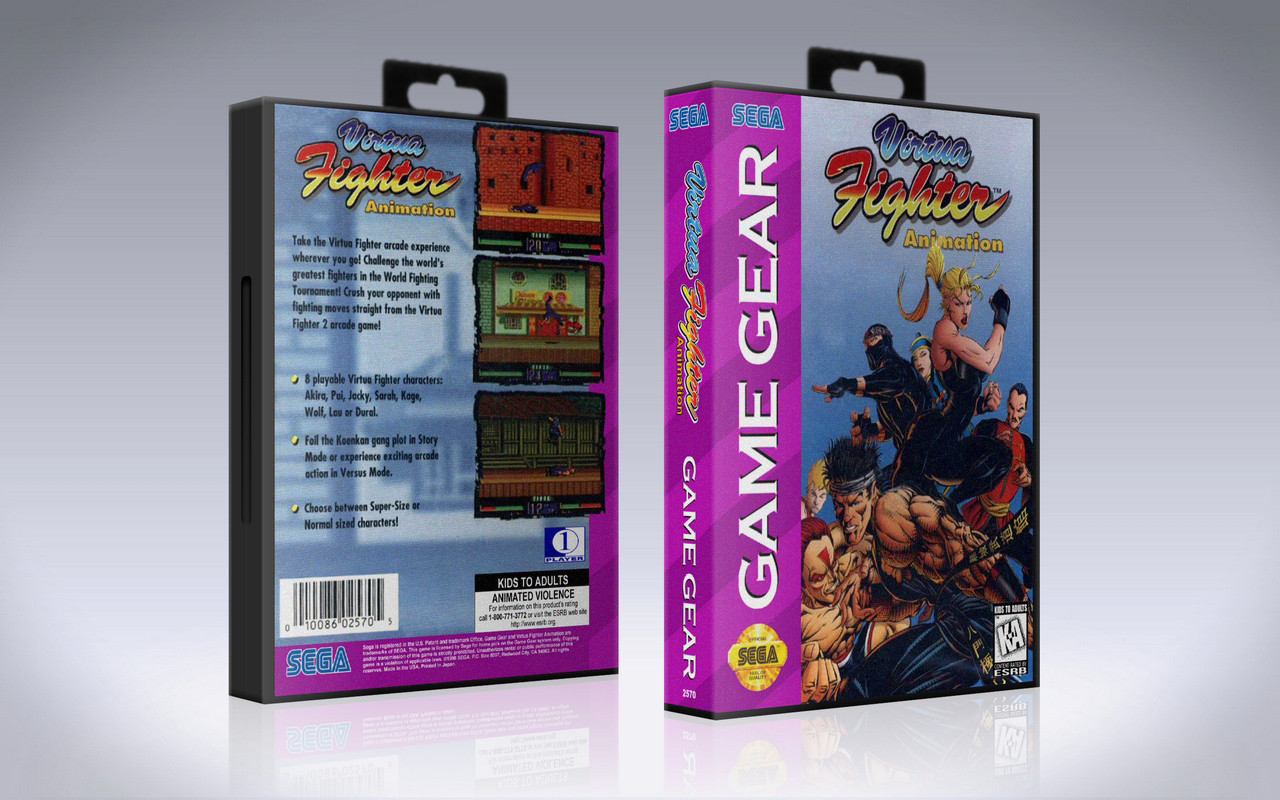 Gaming Relics - Sega - Game Gear - Virtua Fighter Animation