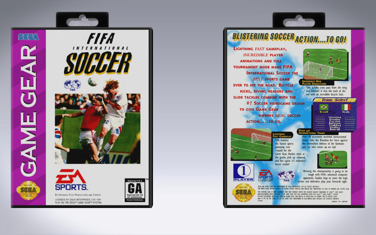 Gaming Relics - Game Gear - FIFA International Soccer