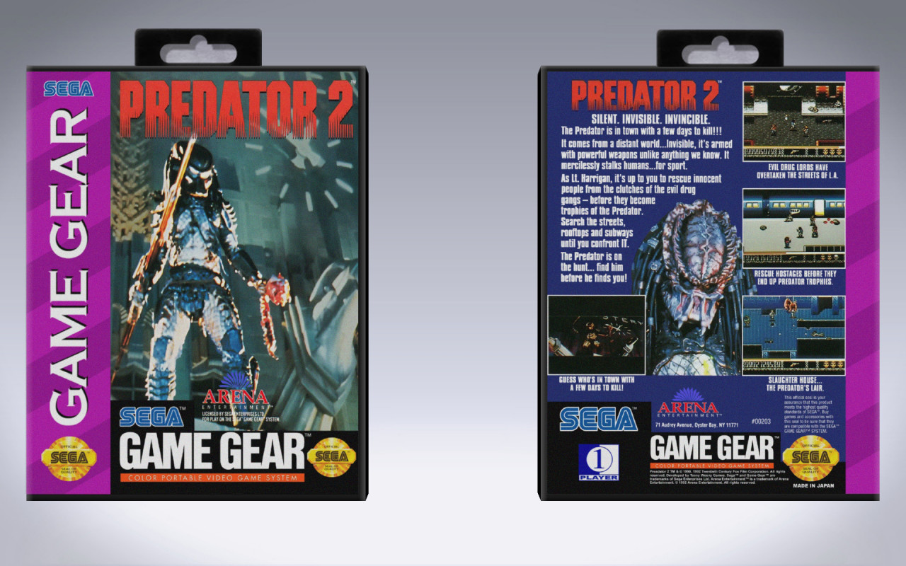 Gaming Relics - Game Gear - Predator 2