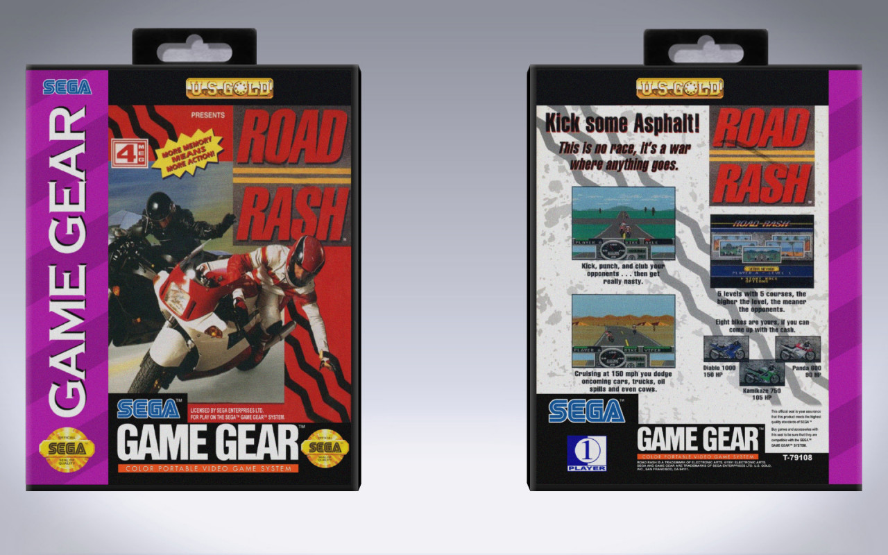 Gaming Relics - Game Gear - Road Rash