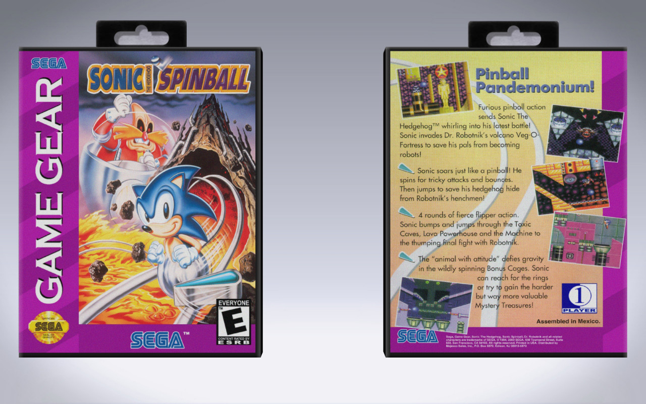 Gaming Relics - Game Gear - Sonic Spinball